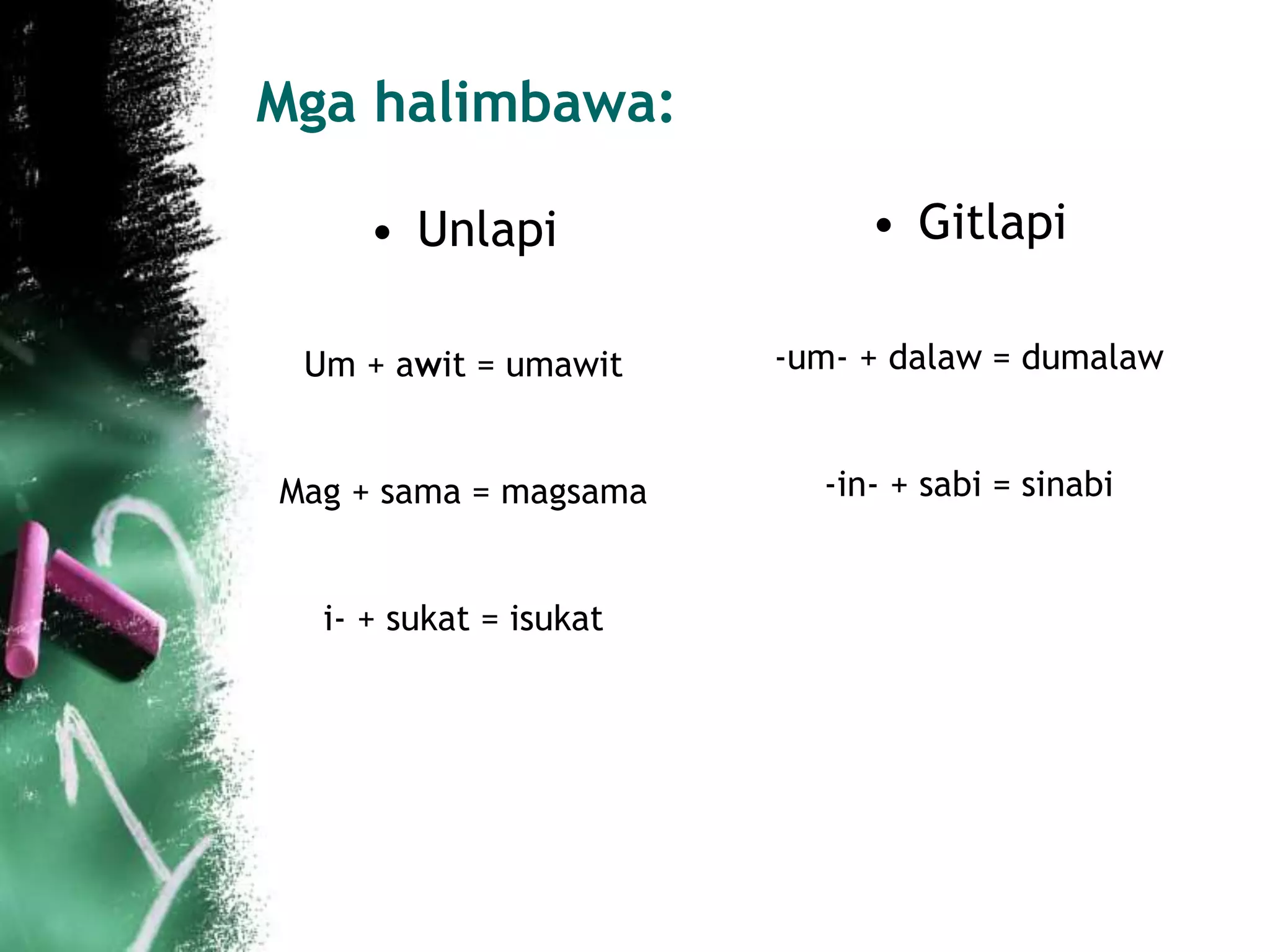 9 ARALIN 2 Kayarian ng Salita.pptx