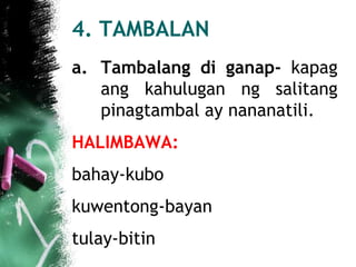 9 ARALIN 2 Kayarian ng Salita.pptx