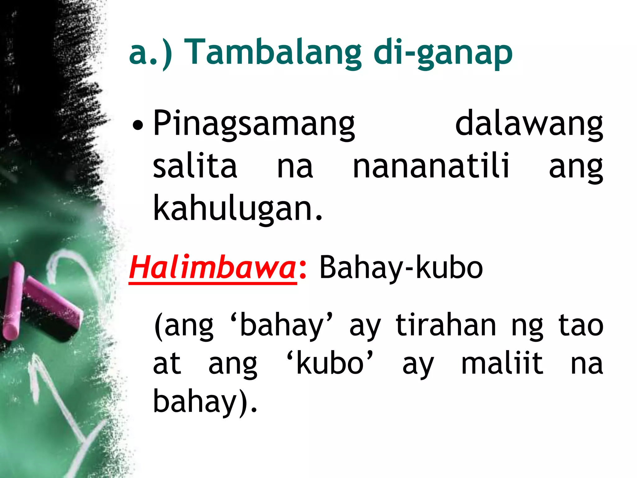 9 ARALIN 2 Kayarian ng Salita.pptx