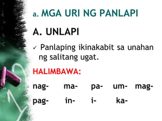 9 ARALIN 2 Kayarian ng Salita.pptx