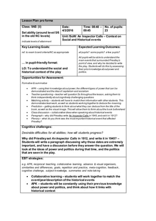 9AS L3 SH Lesson plan | DOCX
