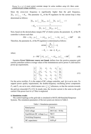 [9] a systematic parameter tuning of pi current controller for lcl type active rectifiers under ...