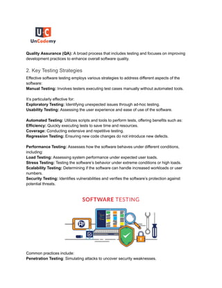 A Comprehensive Guide to Software Testing: Strategies for Ensuring ...