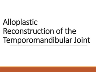 9 autogenous temporomandibular joint replacement | PDF