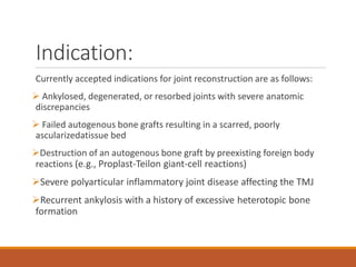 9 autogenous temporomandibular joint replacement | PDF