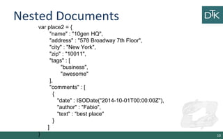 9b. Document-Oriented Databases lab | PPT