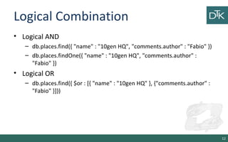 9b. Document-Oriented Databases lab | PPT