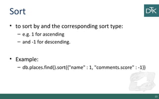 9b. Document-Oriented Databases lab | PPT