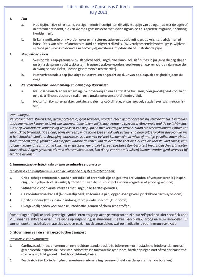 ICC - internationale consensus criteria | PDF