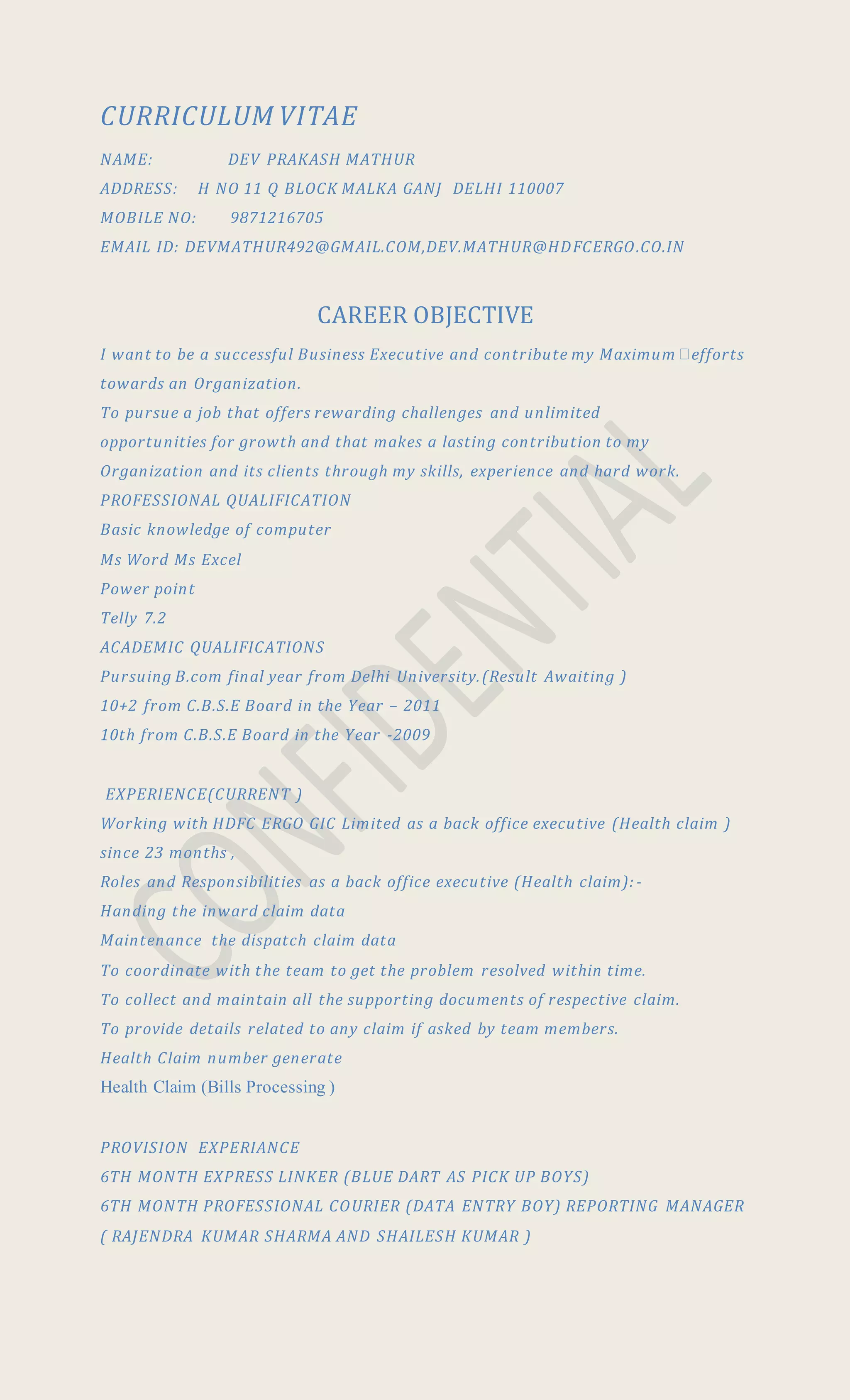 RESUME-1 | DOCX