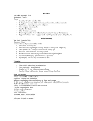 cguglietti resume 2015 | DOC