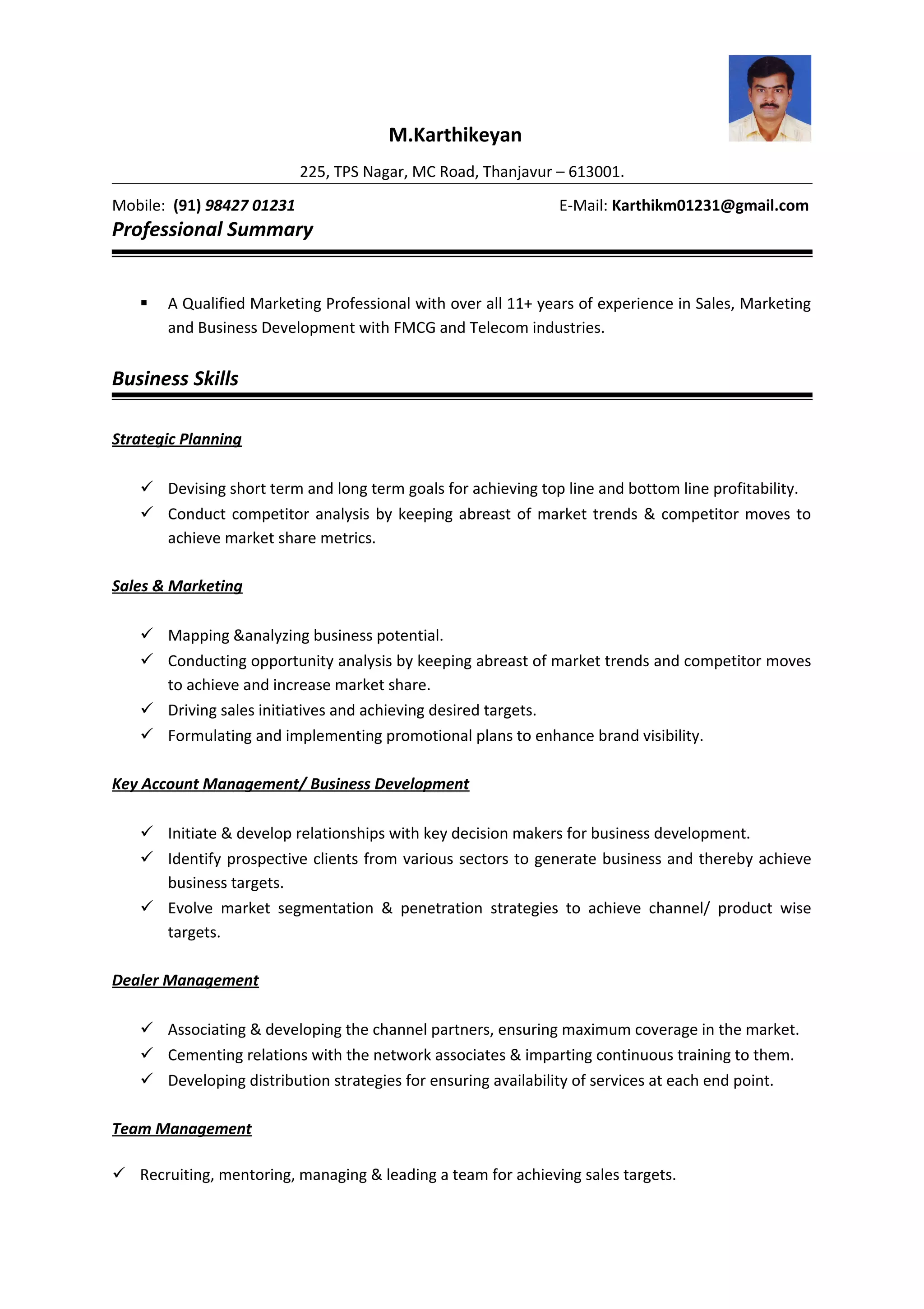 Karthik Resume | PDF