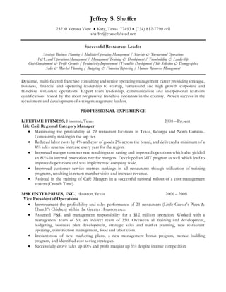 Shaffer resume 2016 3 | PDF