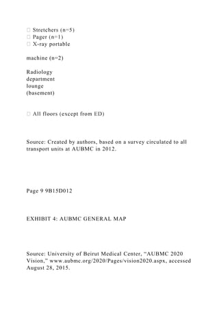 9B15D012 AMERICAN UNIVERSITY OF BEIRUT MEDICAL CE.docx