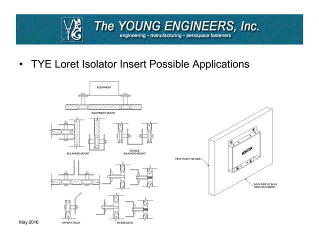 TYE Isolator Inserts - May 2016 | PDF