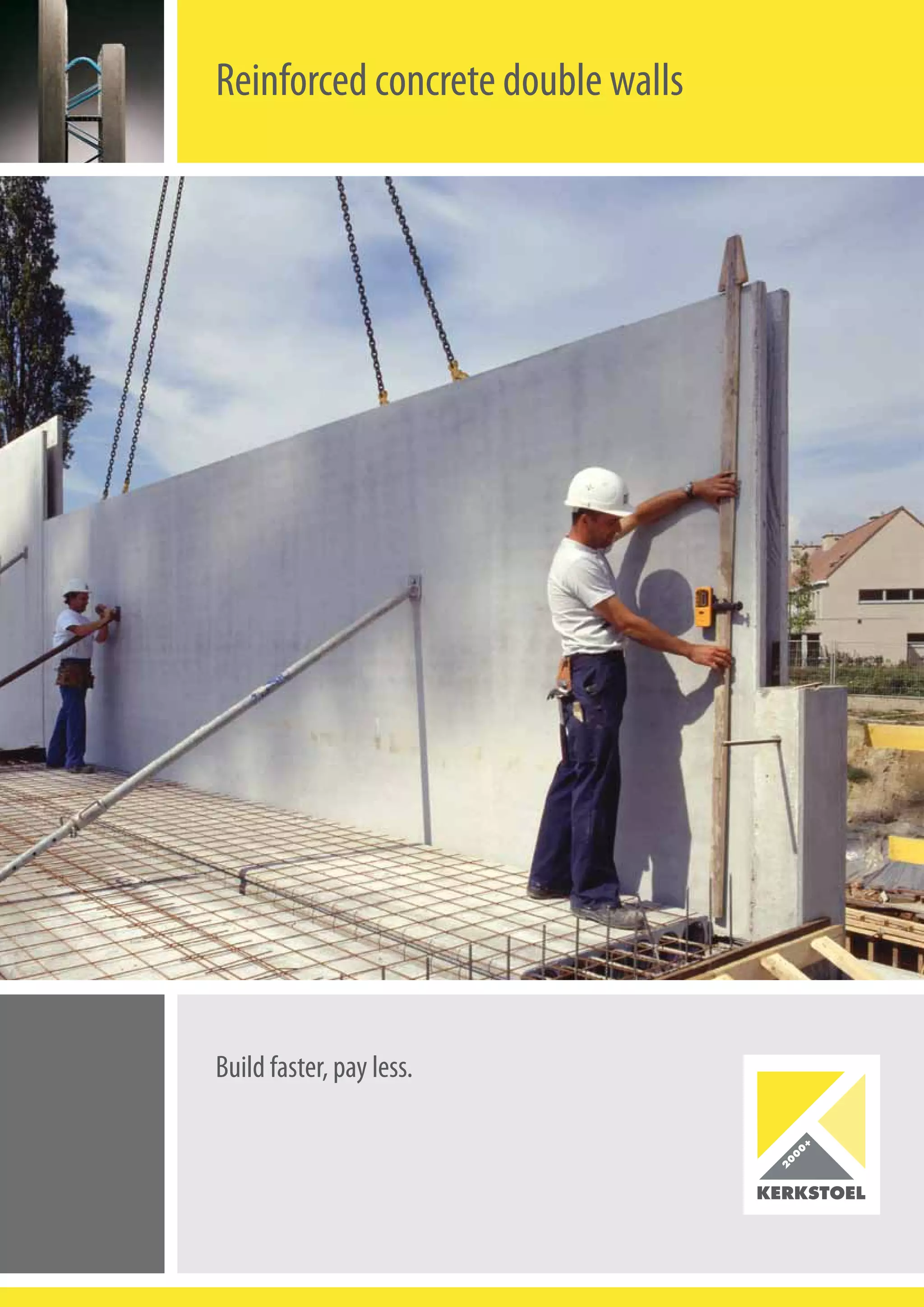 REINFORCED CONCRETE PRECAST TWIN WALLS | PDF