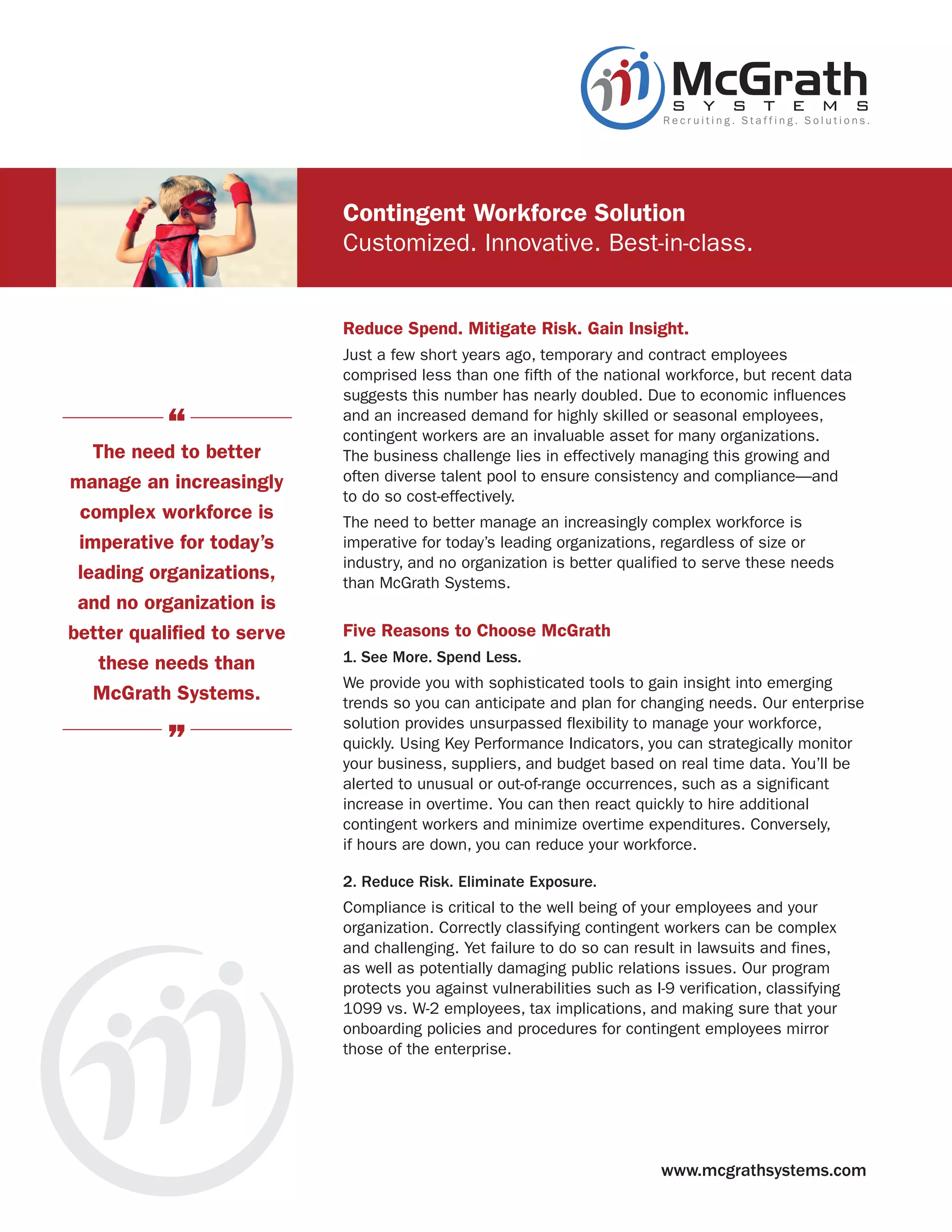 Contingent Workforce Solution | PDF