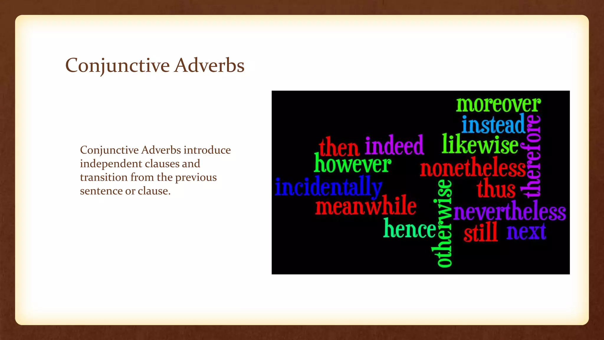 Conjunction Junction | PPTX