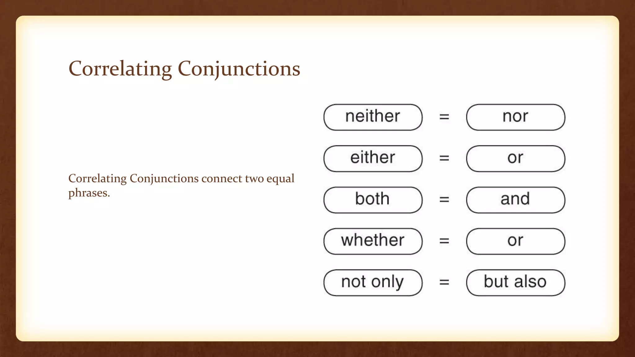 Conjunction Junction | PPTX