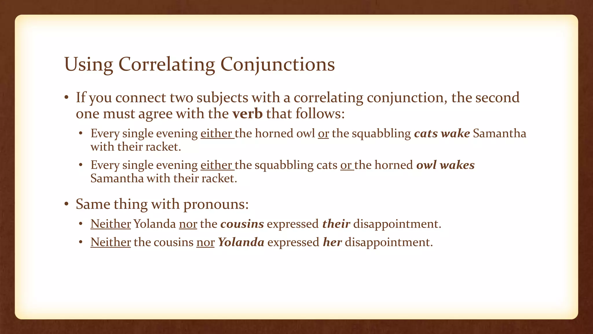 Conjunction Junction | PPTX