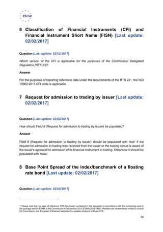 MIFIDII and MIFIR regulation | PDF