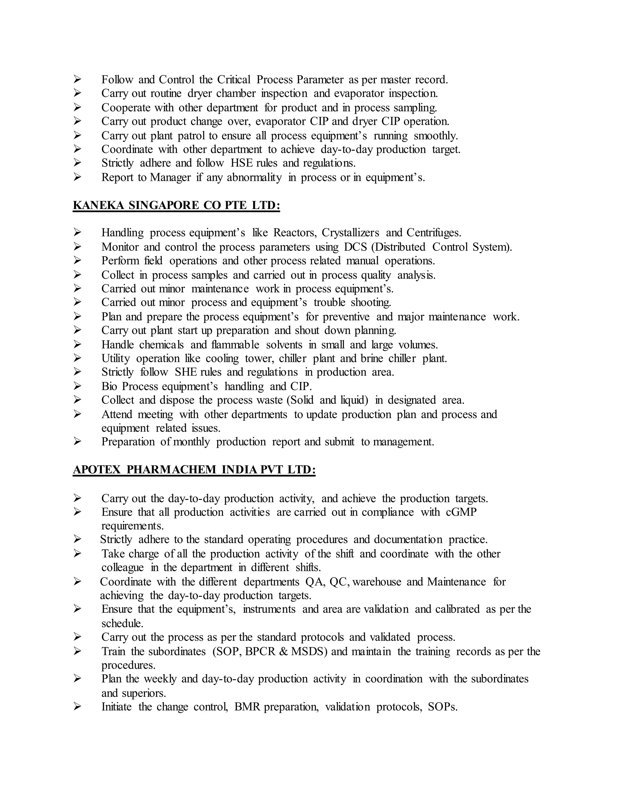 Lokesh-CV with Project | DOCX | Manufacturing Industry | Industries