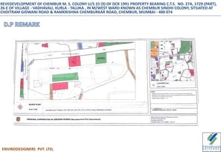 CHEMBUR | PPTX | Developmental Sites | Real Estate