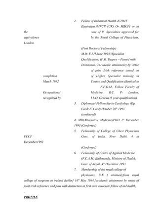 Prasad Panicker cv | DOC