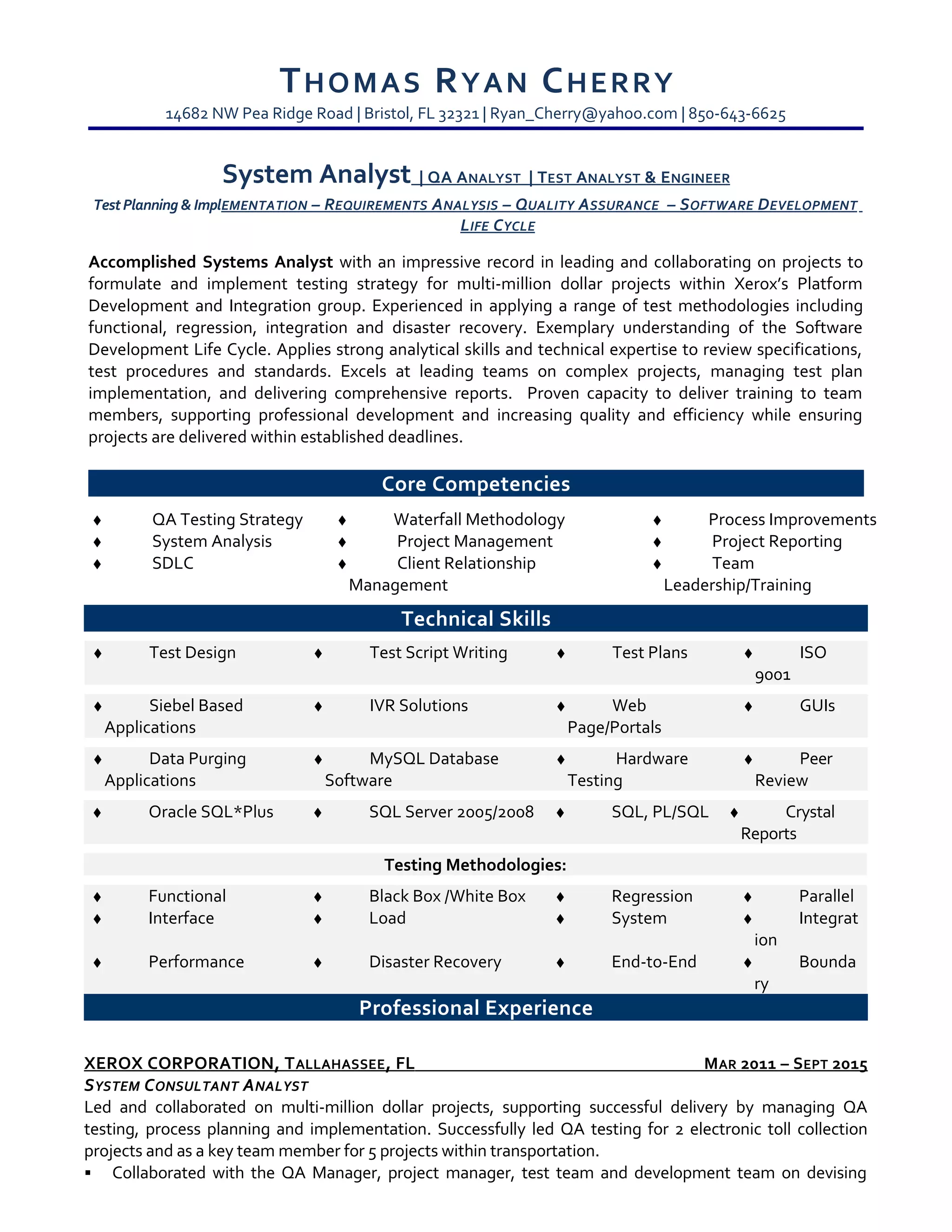 Ryan Cherry Resume v2 | PDF
