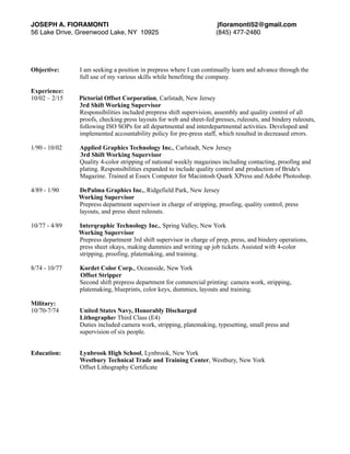 My Resume 7:7:2015 copy | PDF