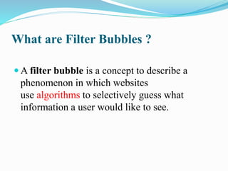 Filter Bubble | PPTX