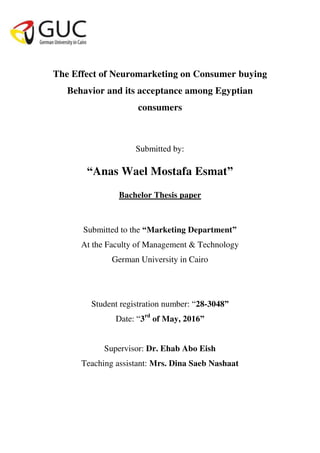 Thesis Anas Wael (2) | PDF