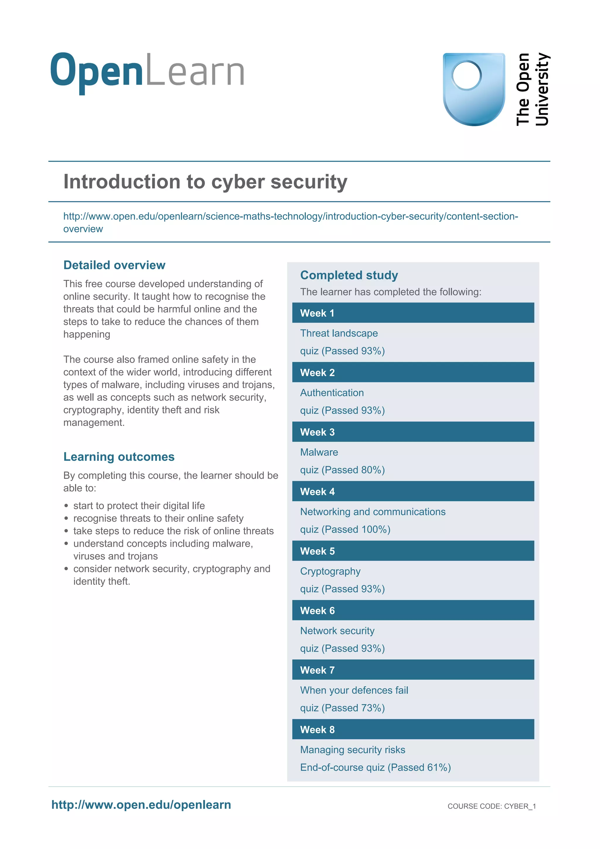 CYBER_1_statement | PDF