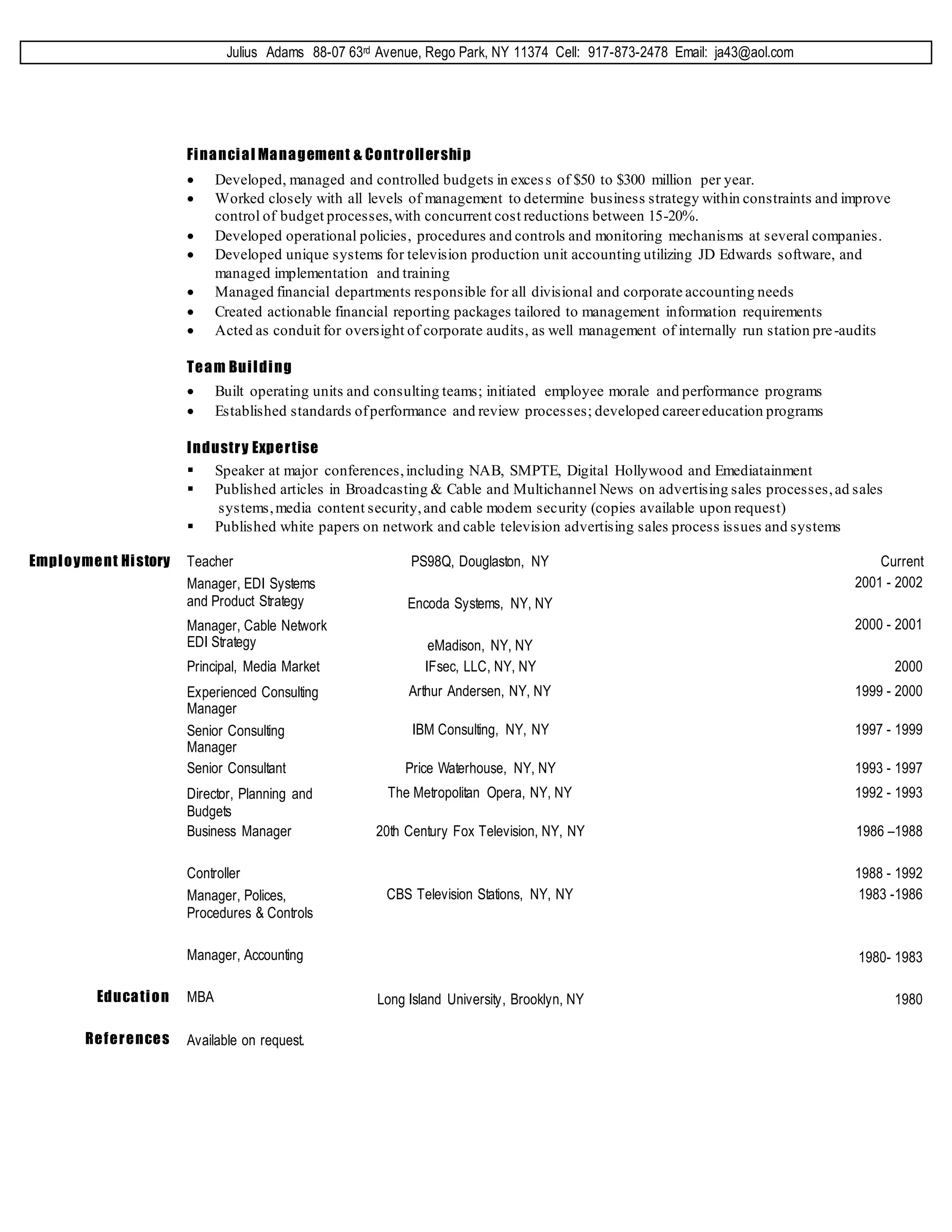 JAdamsResume0401.2 | DOCX