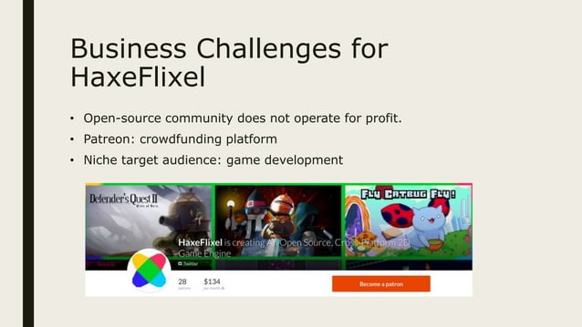 HaxeFlixel Final Presentation | PPT