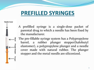 Qualification of Prefilled Syringe Machine | PPTX