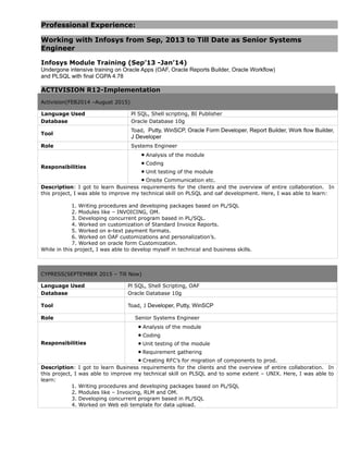 Resume | PDF