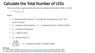 Design the LED Array | PPT