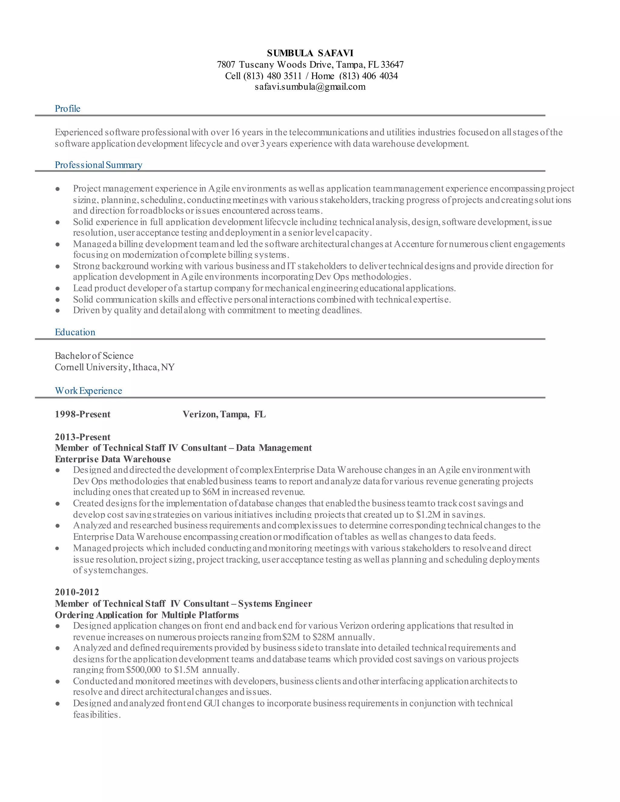 Sumbula Safavi Resume | DOCX