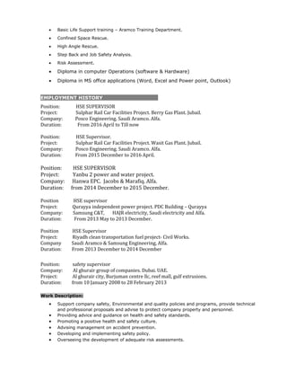 Rajiyil hse cv | PDF