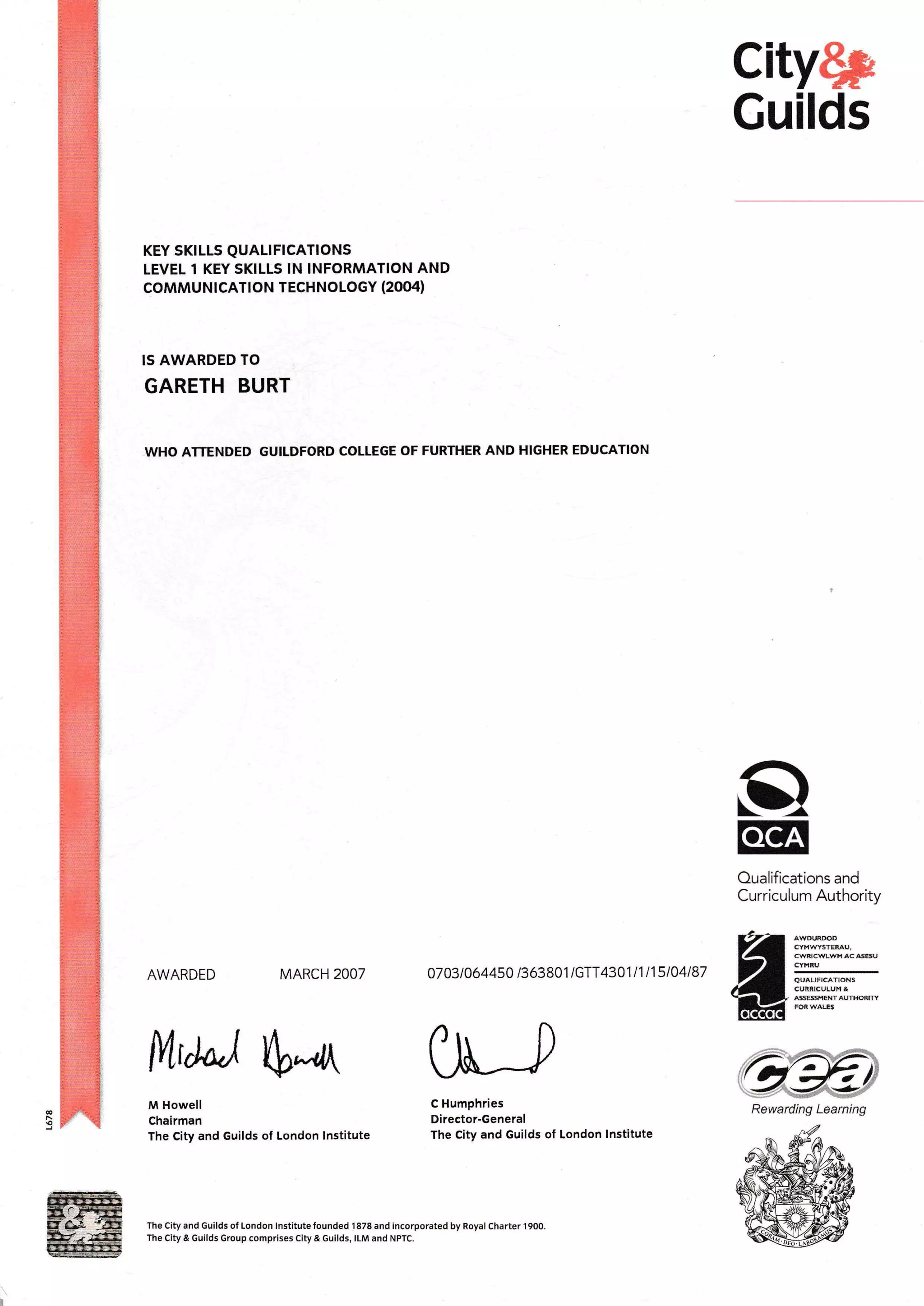 Certificates | PDF