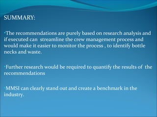 MMS Shipmanagement | PPT