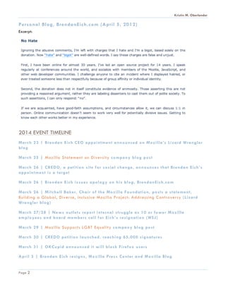 Crisis Case Study - Firefox | PDF