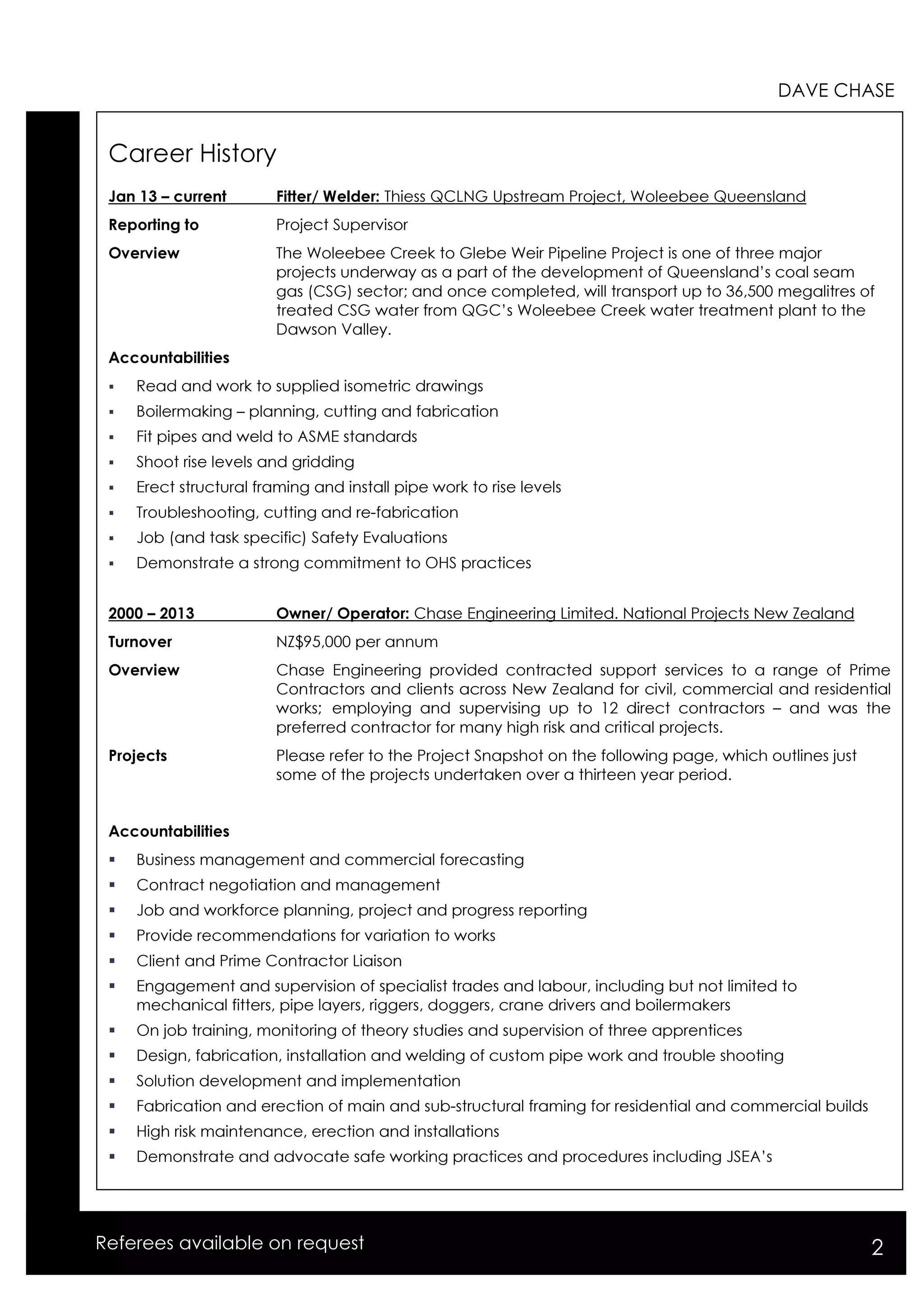 number 1. pro cv | PDF