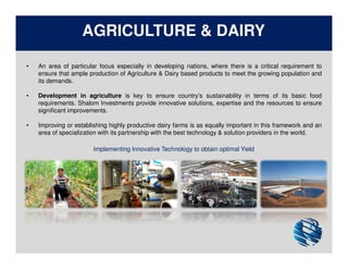 Shalom Investments - Corporate Profile | PDF