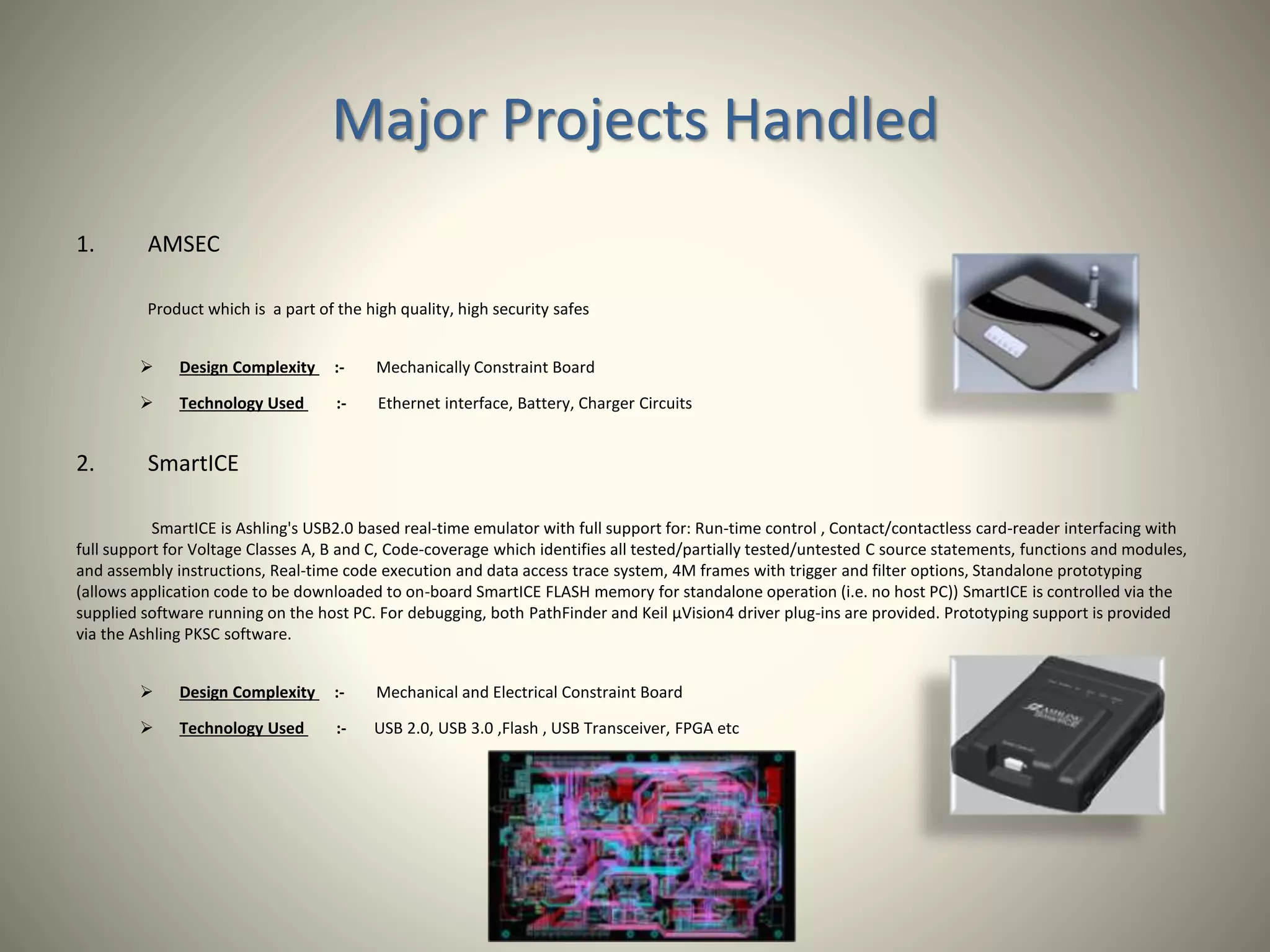 Electronics Engineer Portfolio | PPT