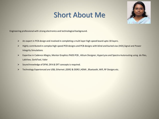 Electronics Engineer Portfolio | PPSX | Computing | Technology & Computing