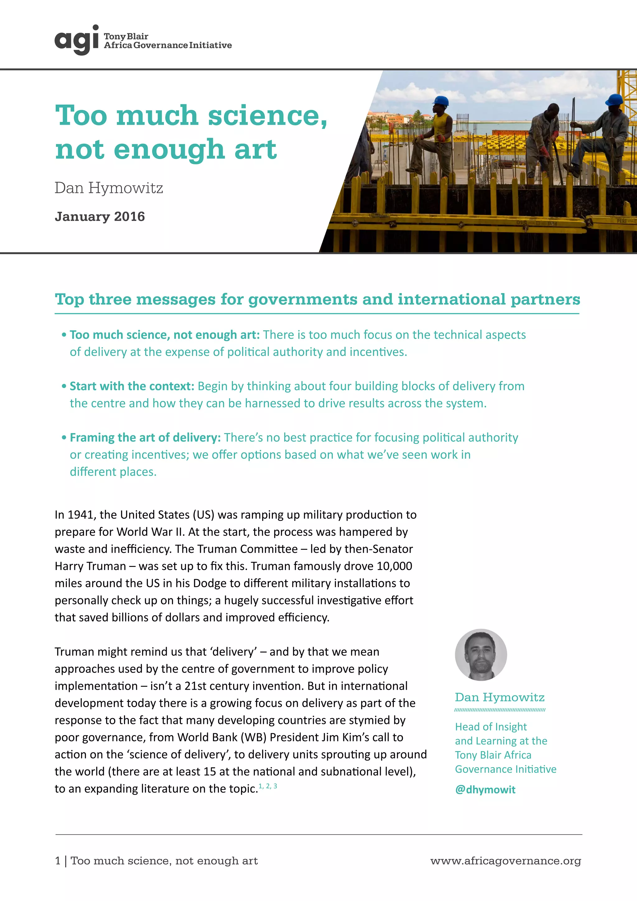 The Art of Delivery, I | PDF