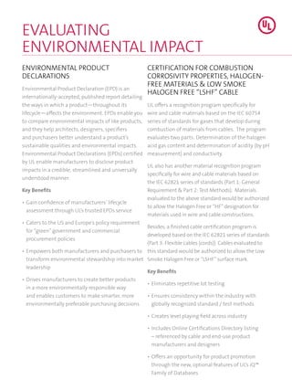 UL Wire & Cable Brochure | PDF