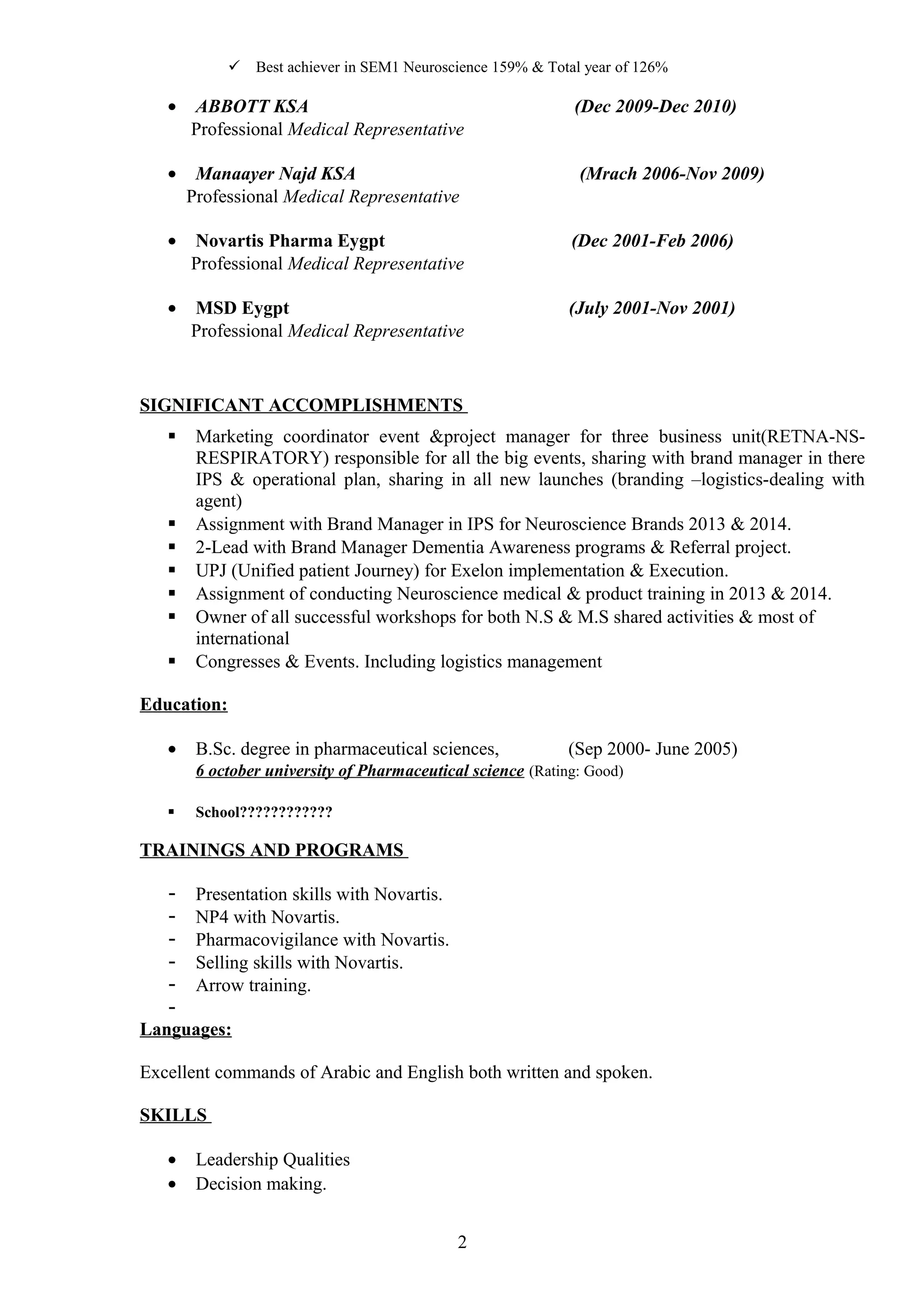 marwa resume | PDF